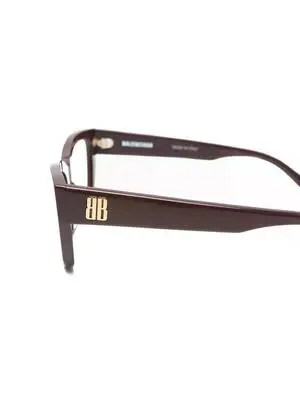 Balenciaga Geometric Logo Glasses