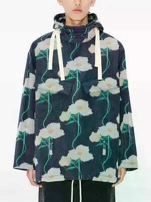 Kenzo Floral Print Parka