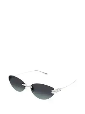 Balenciaga Rimless Sunglasses - Silver