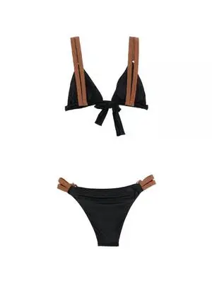 LENNY NIEMEYER Ring-detail Triangle Bikini