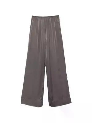 PRIVATE 0204 Elasticated Palazzo Pants - Grey