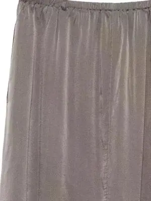 PRIVATE 0204 Elasticated Midi Skirt - Grey