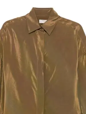 Alberto Biani Buttoned Shirt - Brown