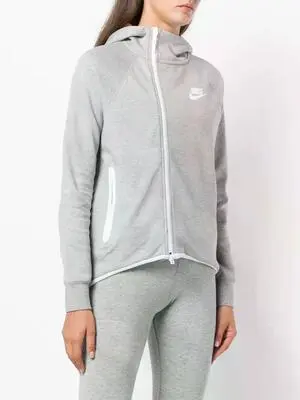 Nike Logo-print Zip-up Hoodie