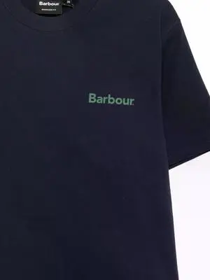 Barbour Logo-print T-shirt - Blue