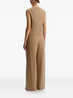 12 STOREEZ Pleated Trousers - Neutrals
