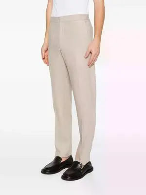 Zegna Straight Trousers - Neutrals