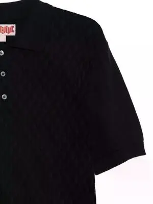 BARACUTA Patterned Polo Shirt