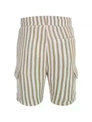 ONLY THE BLIND Striped Cargo Shorts