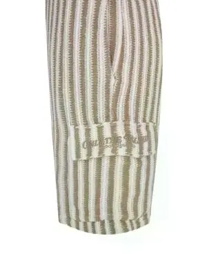 ONLY THE BLIND Striped Cargo Shorts