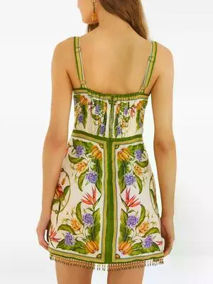 Farm Rio Floral Sleeveless Dress