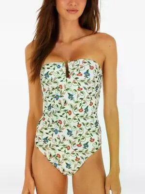 Farm Rio Floral Print One-piece Swimsuit