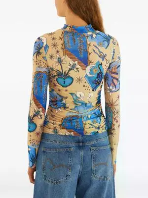 Farm Rio Mystical Long Sleeve Top
