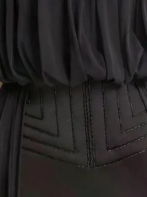 GEMY MAALOUF Draped Maxi Dress
