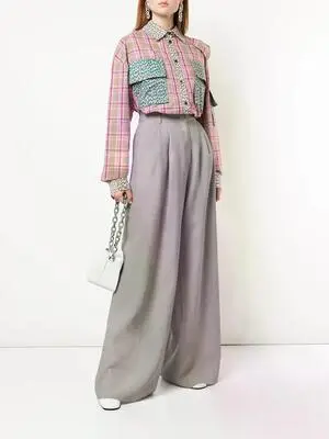 Natasha Zinko High-waisted Wide Leg Trousers