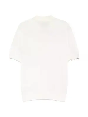 BARACUTA Ribbed Polo Shirt