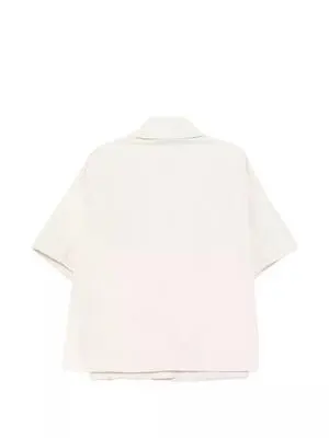 Aspesi Short-sleeve Concealed-fastening Jacket