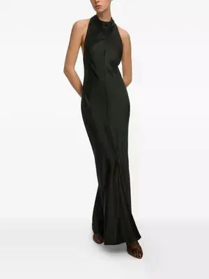 12 STOREEZ Zaha Halterneck Dress