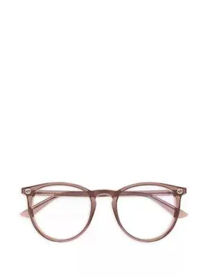 Gucci Round-frame Glasses - Pink