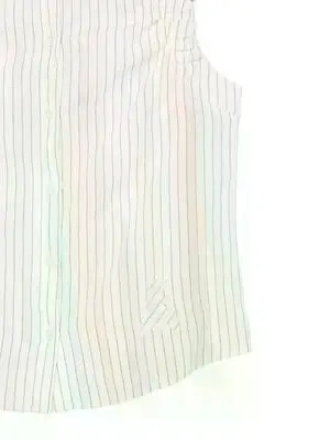 Patrizia Pepe Striped Sleeveless Shirt