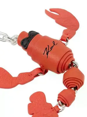 Karl Lagerfeld Lobster Keychain - Red