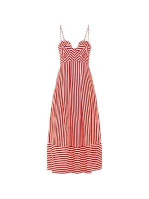 Striped Midi Dresses