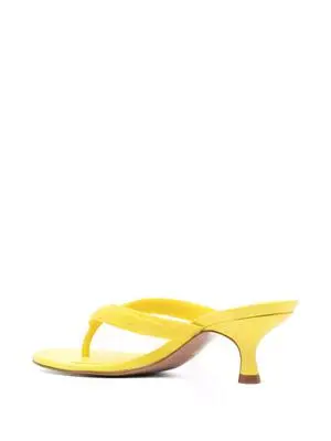 Farm Rio Rob Heeled Sandals - Yellow