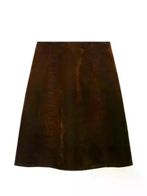 Tory Burch Denim A-line Skirt