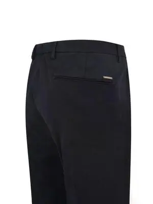 Corneliani Dyed And Washed Trousers - Blue
