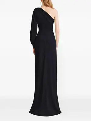 GEMY MAALOUF One-shoulder Draped Maxi Dress