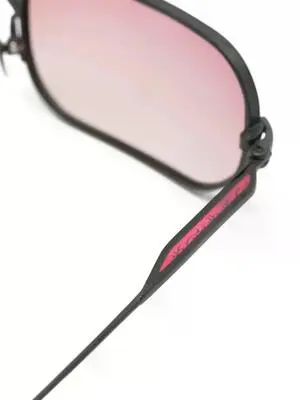 Matsuda Rectangle Sunglasses - Black
