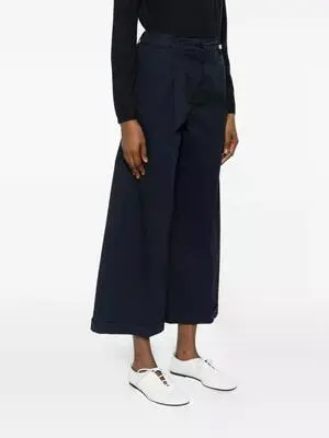 MY MYTHS Pleated Wide-leg Trousers