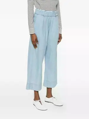 MYTHS Pleated Wide Leg Trousers