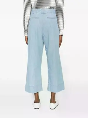 MYTHS Pleated Wide Leg Trousers