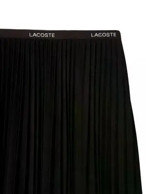 Lacoste Pleated Maxi Skirt - Black