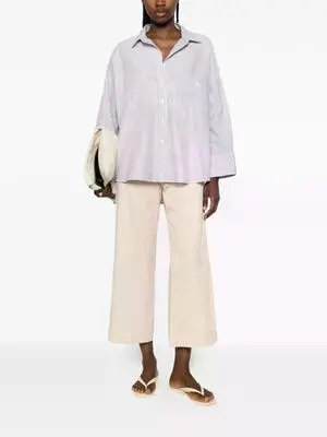 WHITE SAND Wide-leg Trousers - Neutrals