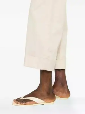 WHITE SAND Wide-leg Trousers - Neutrals