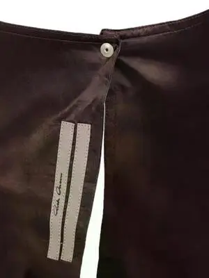 Rick Owens Long-sleeved V-neck Jumpsuit