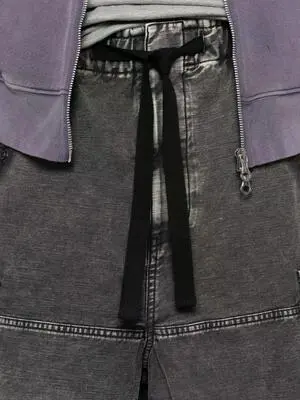 Mihara Yasuhiro Logo-detail Cargo Shorts - Black