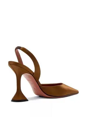 Amina Muaddi 95mm Holli Pumps