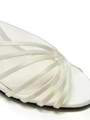 ALEVI MILANO 75mm Diletta Mules - White