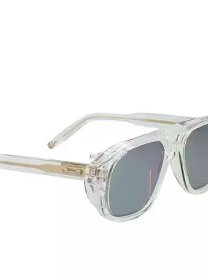 AKONI Pilot Frame Sunglasses - Neutrals