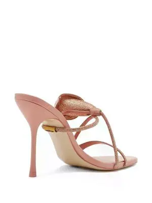 Cult Gaia 110mm Camilla Heeled Sandals - Pink