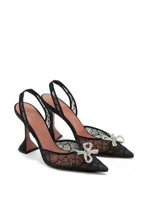 Amina Muaddi 95mm Rosie Pumps