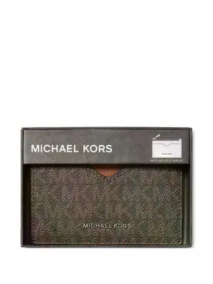 Michael Kors Hudson Zip Cardholder - Brown