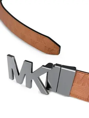 Michael Kors Logo Hardware Belt - Neutrals
