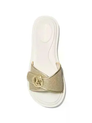 Michael Kors Logo Pool Slides