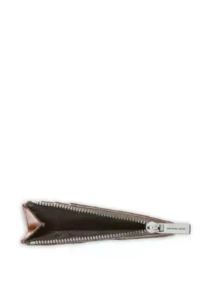 Michael Kors Zipped Cardholder - Brown