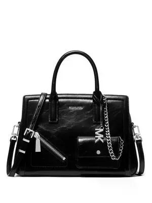 Michael Kors Laila Medium Satchel - Black