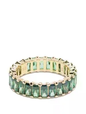 SWAROVSKI Baguette-cut Crystal-embellished Ring - Gold